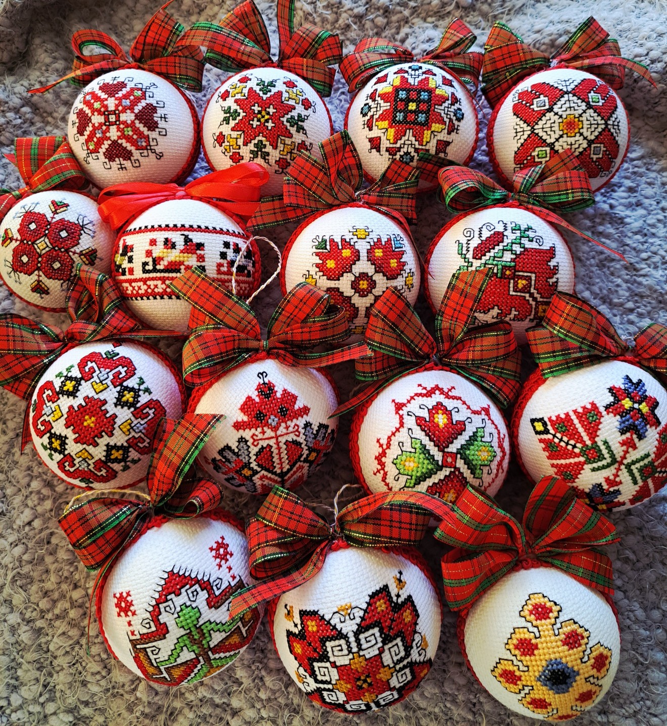 Коледни топки с шевици | Handmasters.bg