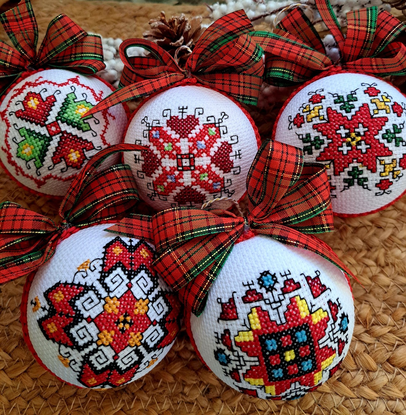 Коледни топки с шевици | Handmasters.bg