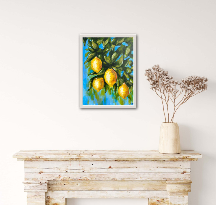 Картина „Лимони“ Handmasters Bg