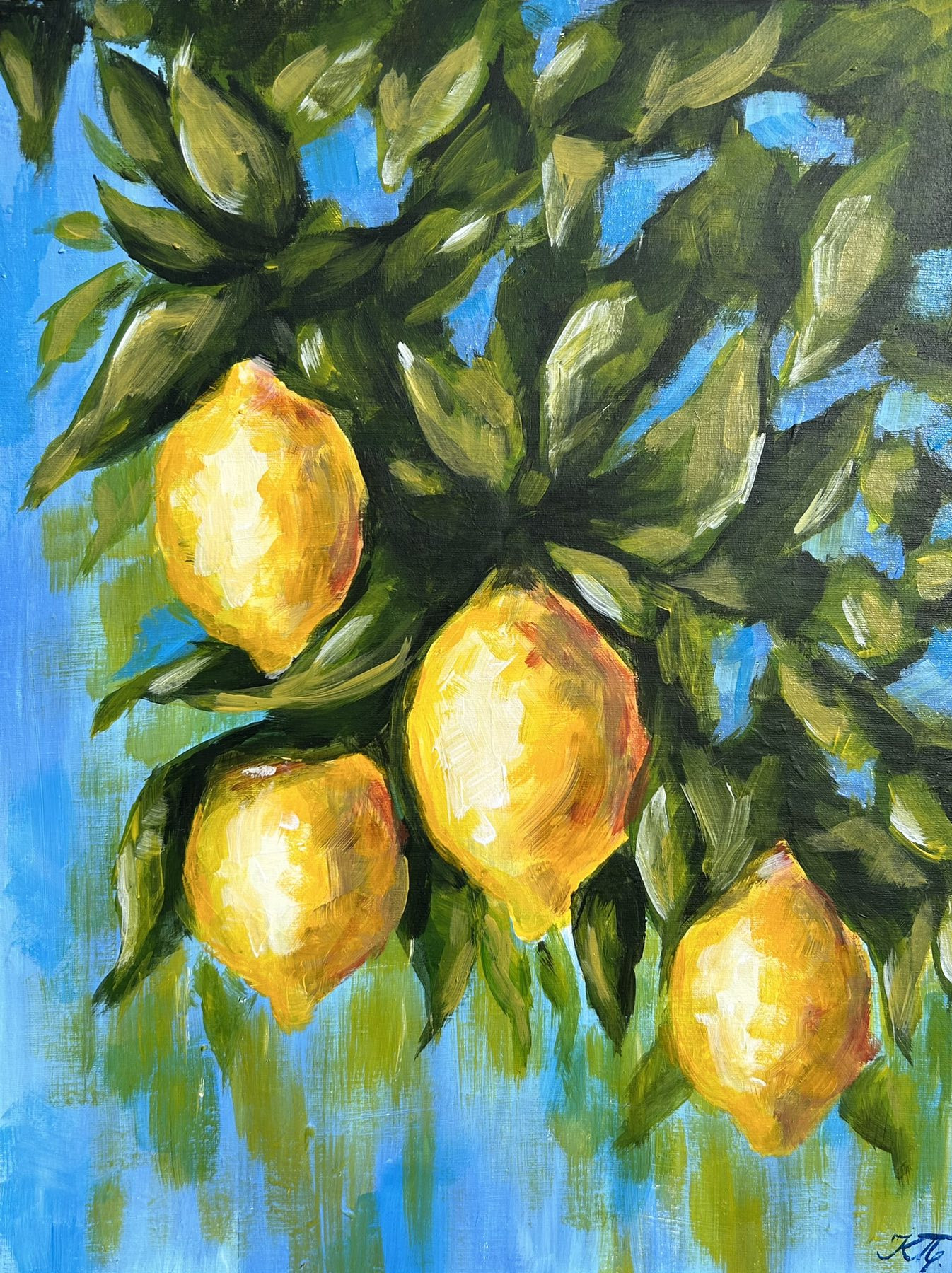 Картина „Лимони“ Handmasters Bg