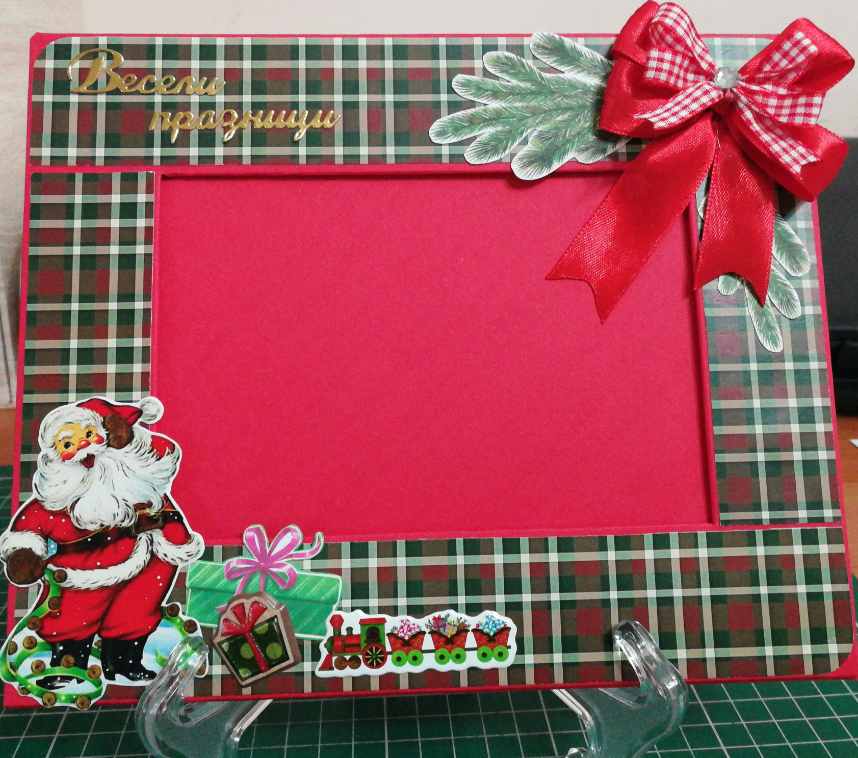 Детска коледна рамка за снимка - Handmasters.bg